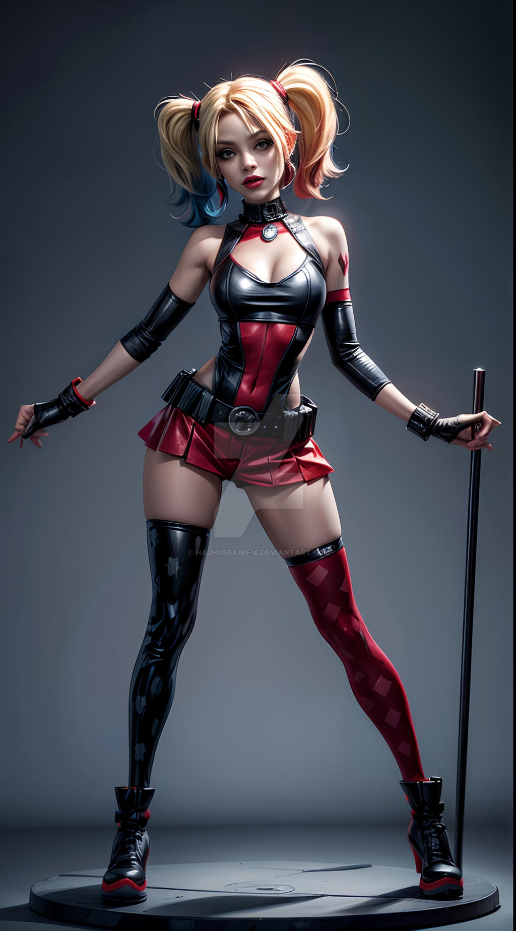 Harley Quinn Full Body Design By Hajhussainf16 On Deviantart