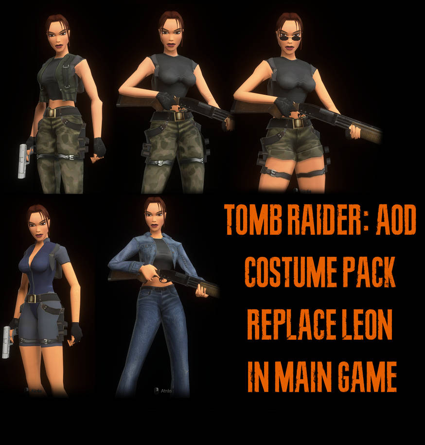 Re4r Lara Croft Angel Of Darkness Mod Pack By Mralexmods On Deviantart