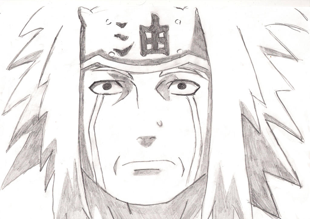 Jiraiya Sketch By Awesomemyles On Deviantart