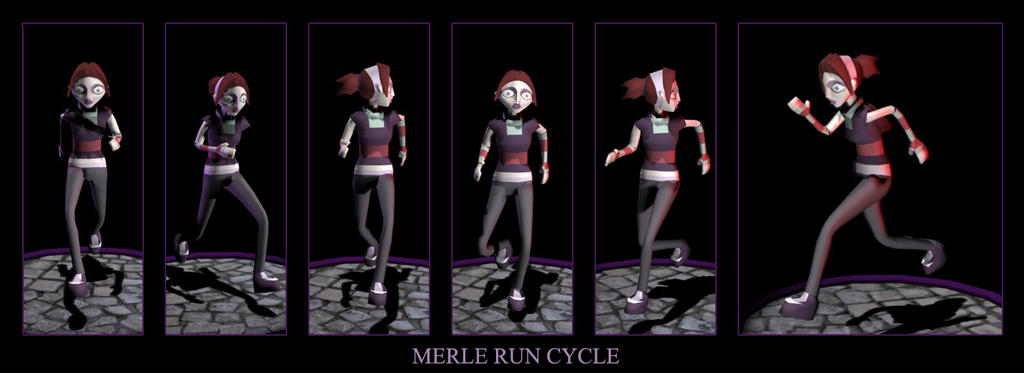 Merle Run Cycle by latest-disaster on DeviantArt