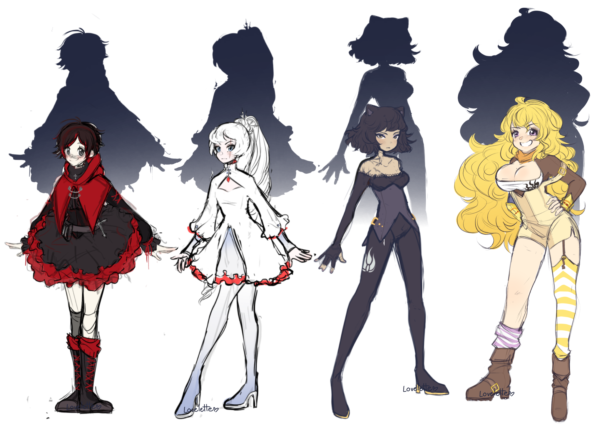 Rwby Characters Rwby Rwby Yang
