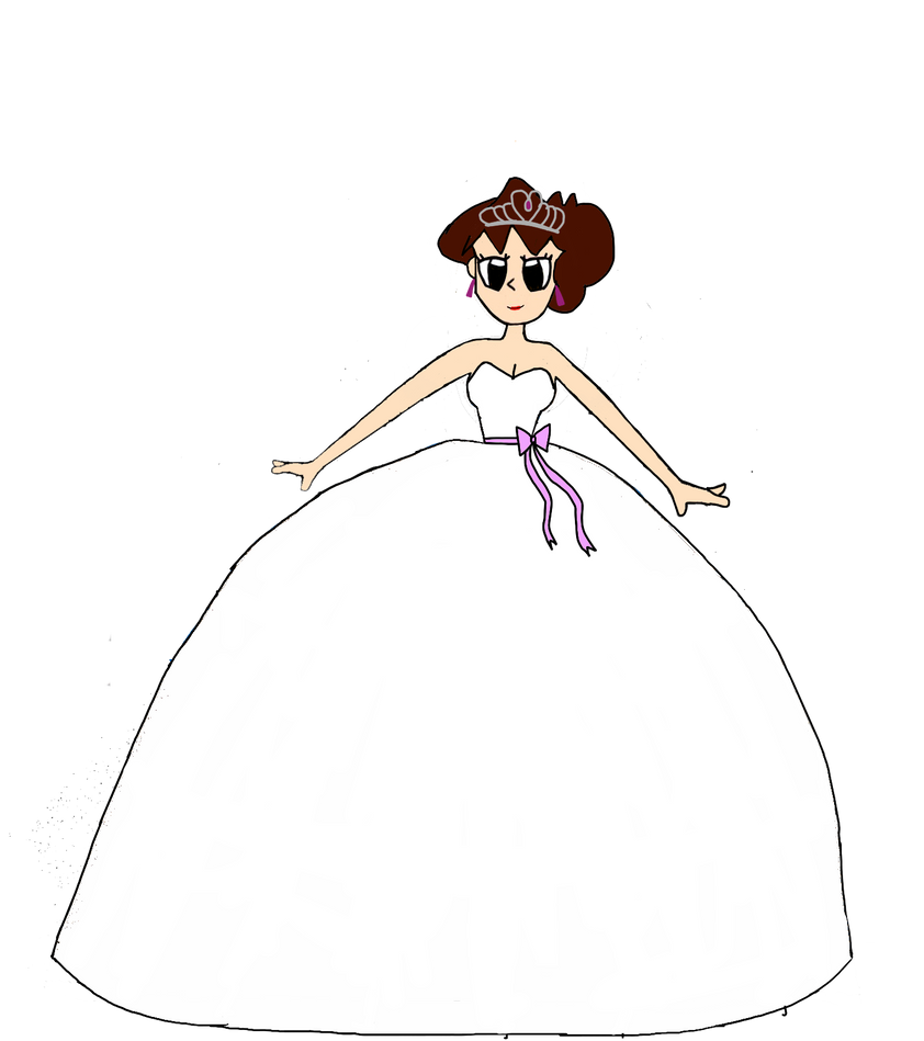 Misae Nohara Wedding Gown By Puffybridalprincess On Deviantart