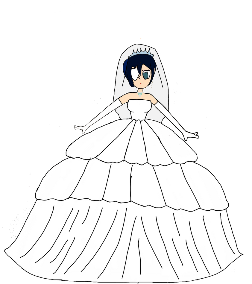 Rikka Takanashi Wedding Gown By Puffybridalprincess On Deviantart