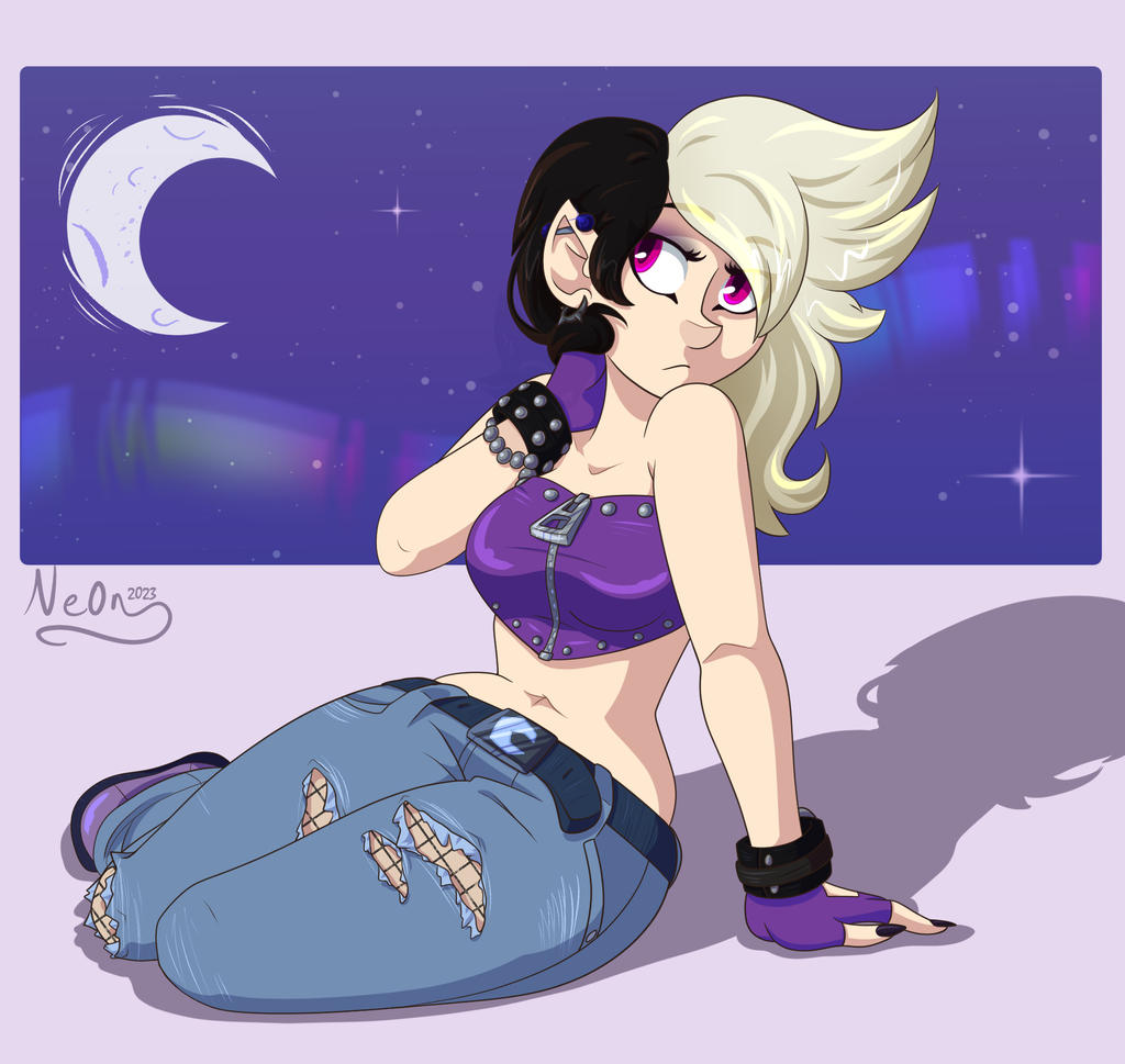 Purple Punk By Xneonmariex On Deviantart