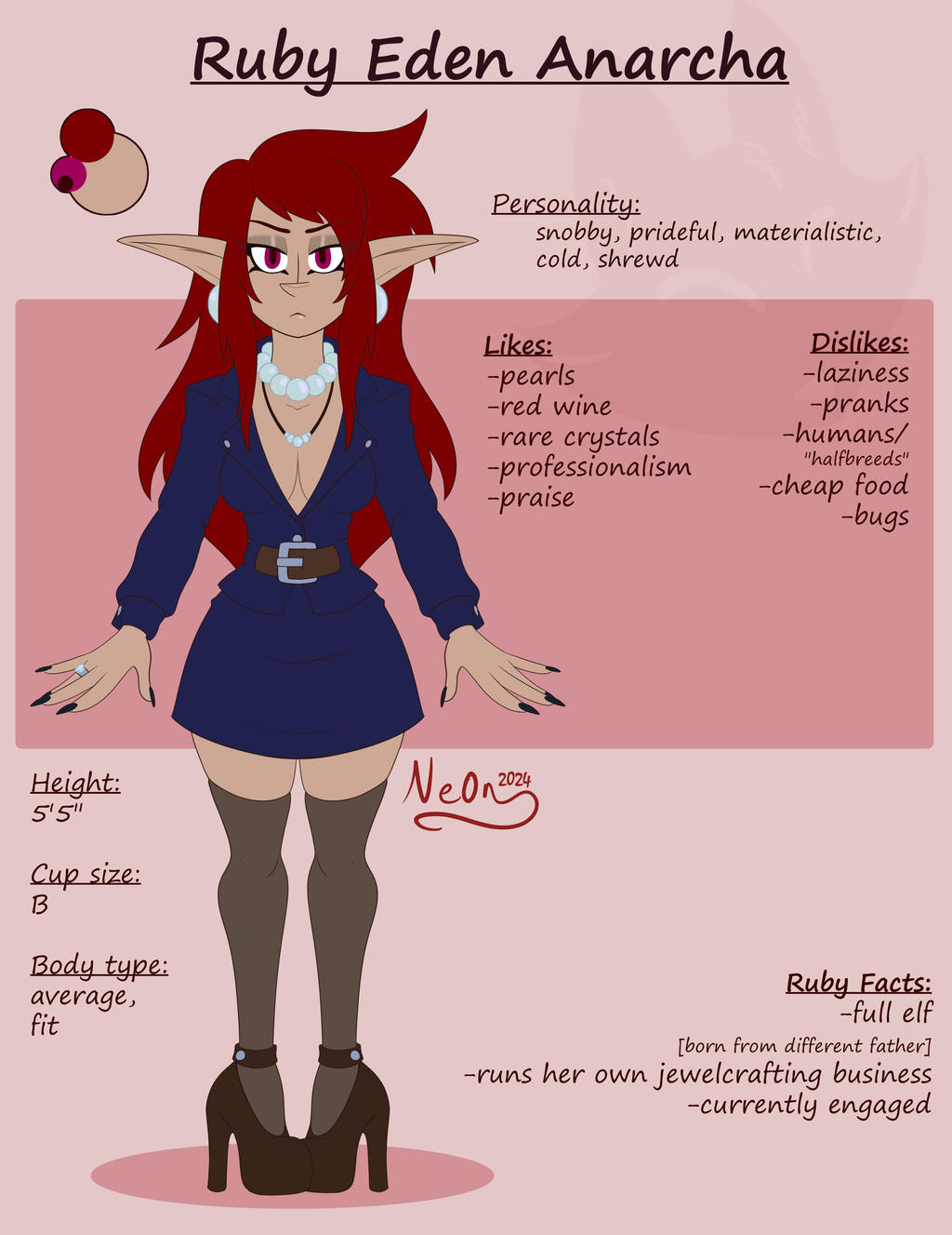 Ruby Reference Sheet by xNeonMariex on DeviantArt Ruby Reference Sheet by xNeonMariex on DeviantArt