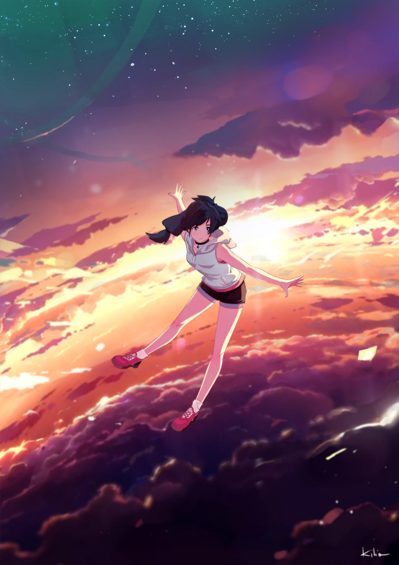 Tenki No Ko By Kili Kilio On Deviantart