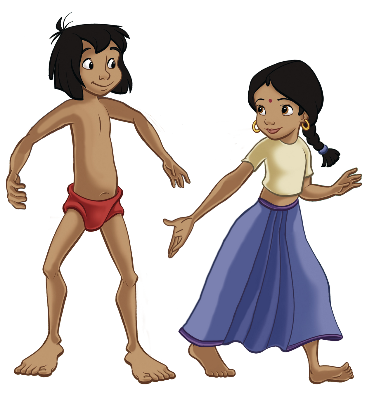 Disneys Jungle Book Mowgli And Shanti 5 By Timeberhart98 On Deviantart