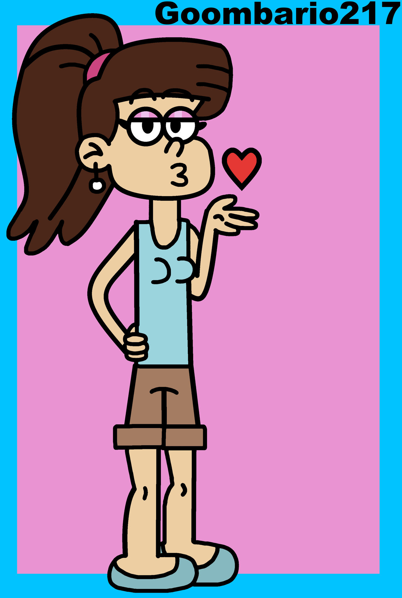Brunette Lori Loud By Goombario217 On Deviantart