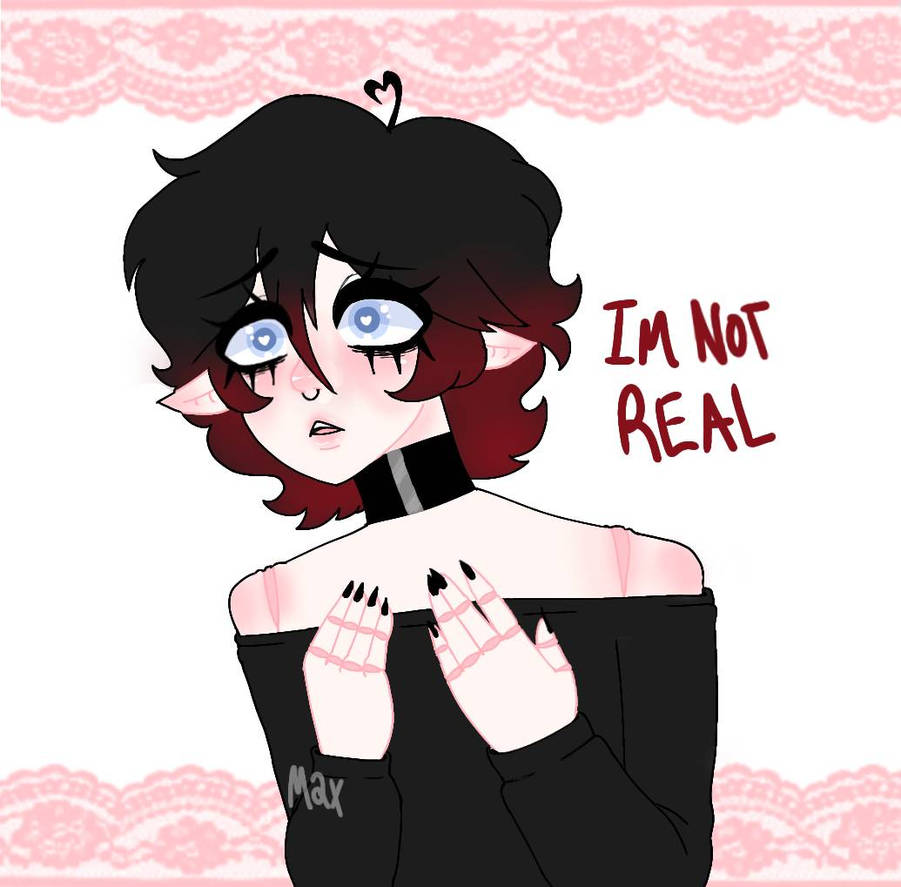 Hes Not Real 1 By D0llclaws On Deviantart