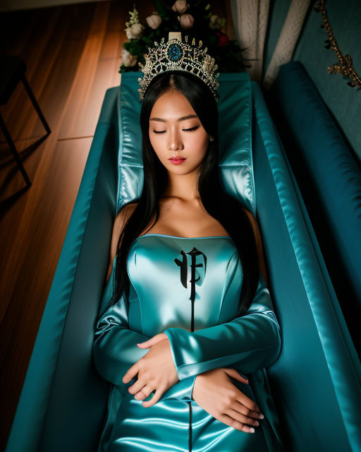 0 Sleeping Beauty Corpse Funeral Coffin Pose Sat By Huatkuay On