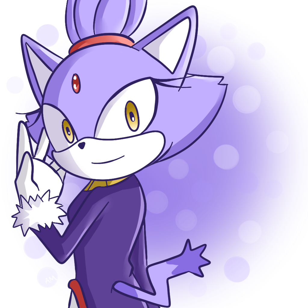 Blaze The Cat By Angelrosestar On Deviantart