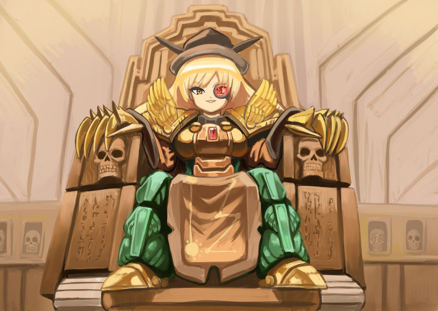 Commission Okina Matara Of The Golden Throne By Profitshame On Deviantart