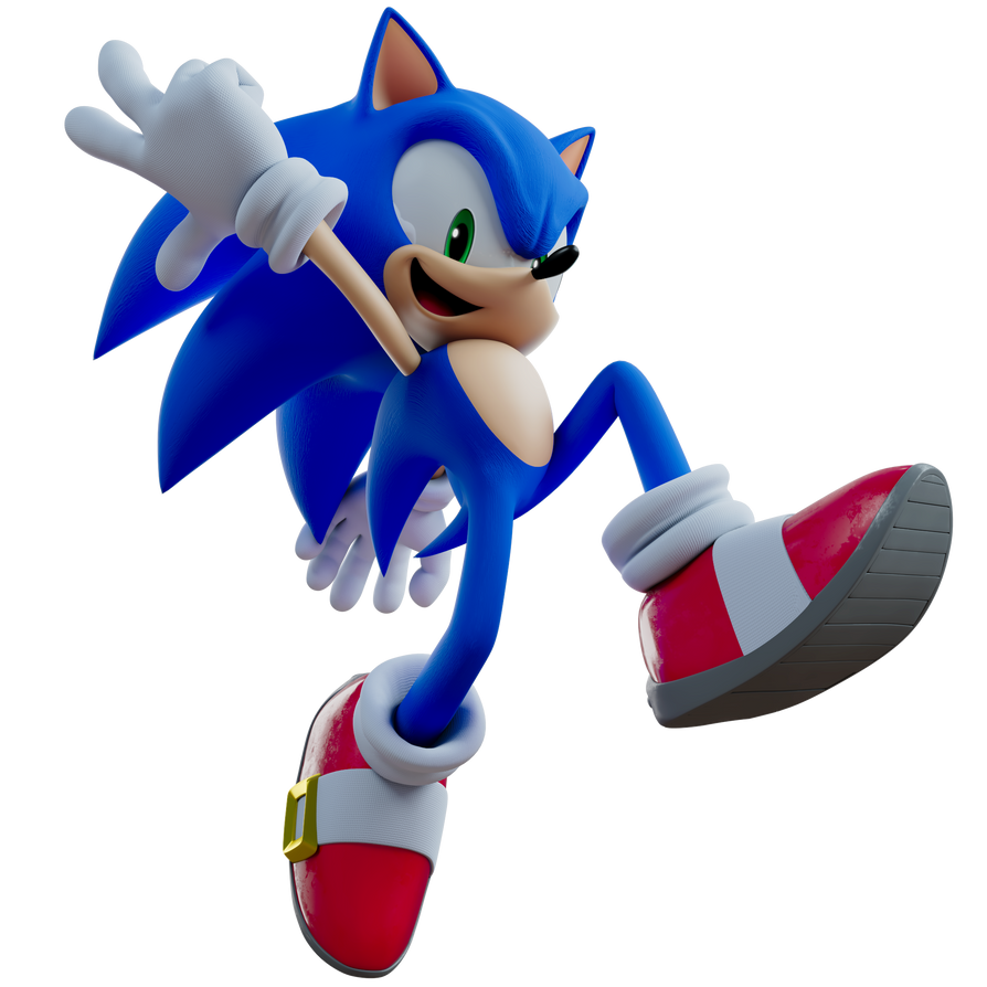 Sonic Heroes Sonic Render By Tbsf Yt On Deviantart