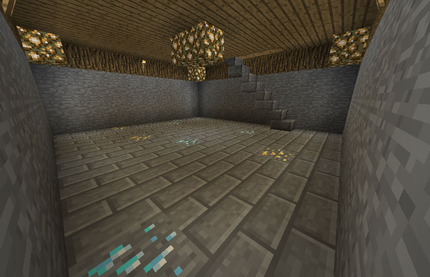 Minecraft House Basement By Juhiz14 On Deviantart