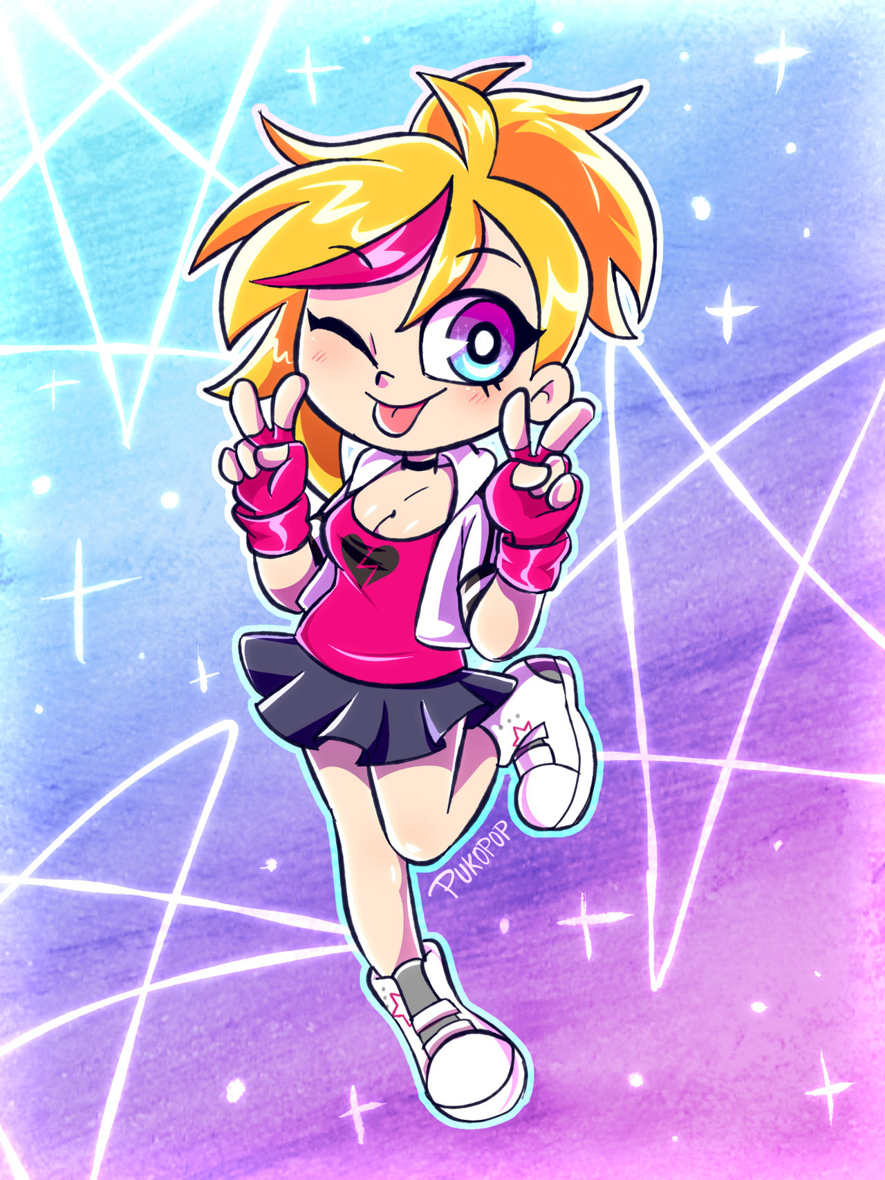 Rin Muse Dash By Pukopop On Deviantart