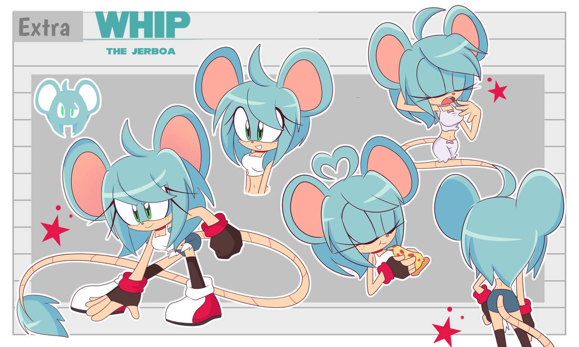 Whip The Jerboa Sonic Oc Extra By Luckyclau On Deviantart