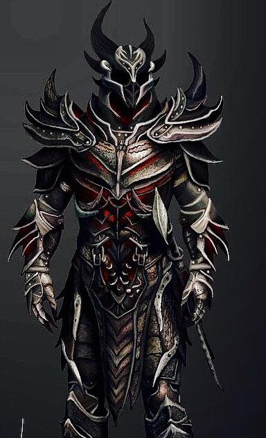 Daedric Armor By Fyreartist On Deviantart