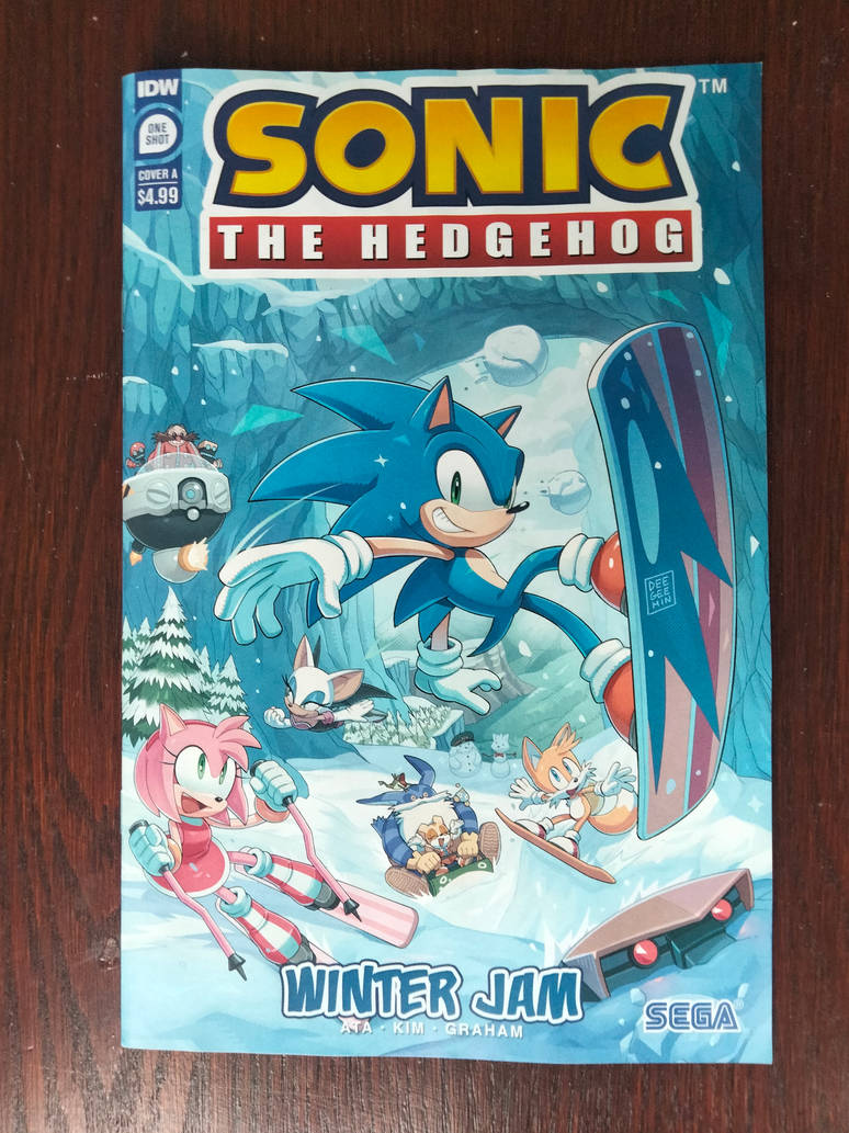 Idw Sonic Winter Jam By Boomsonic514 On Deviantart