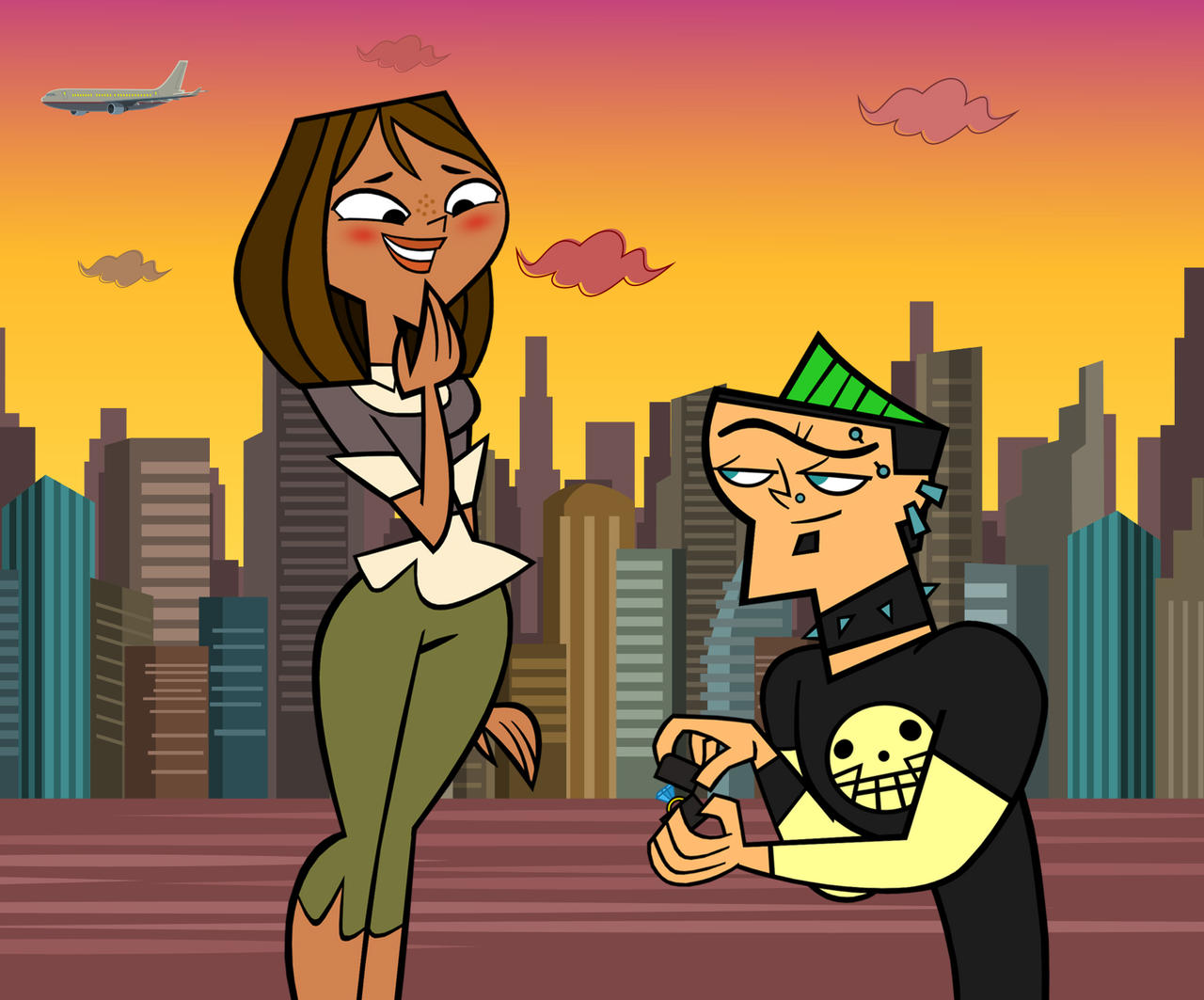 Duncan Proposes To Courtney By Uranimated18 On Deviantart