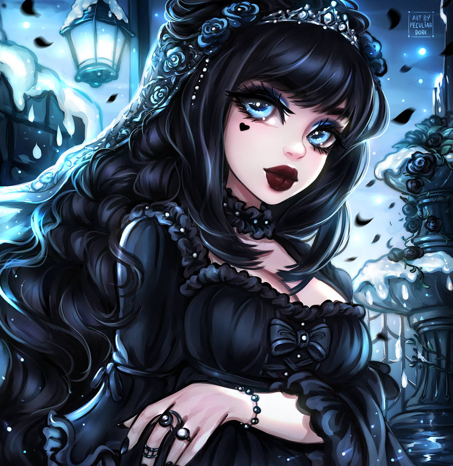 Goth Princess By Peculiar Dork On Deviantart