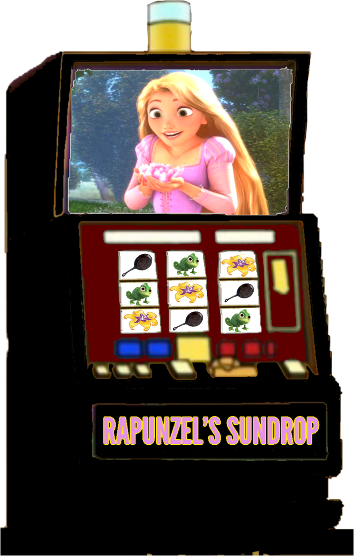 Rapunzel Sundrop Slot Machine Png By Jakeyfrollogothel On Deviantart