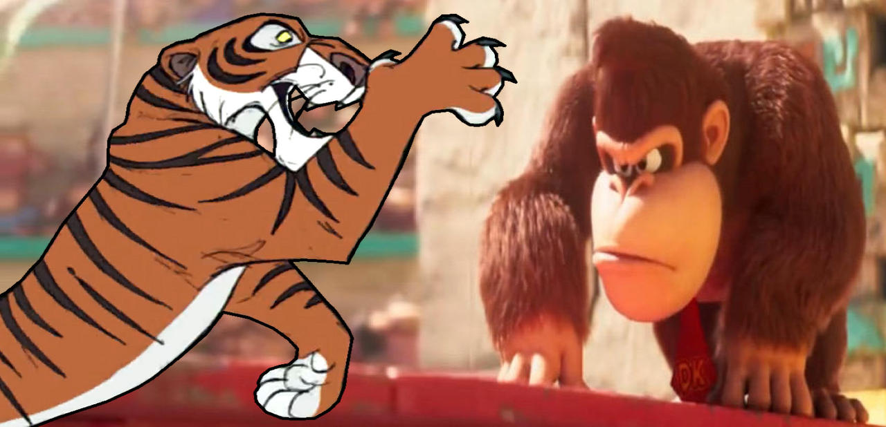 Donkey Kong vs Shere Khan by JakeyFrolloGothel on DeviantArt Donkey Kong vs Shere Khan by JakeyFrolloGothel on DeviantArt