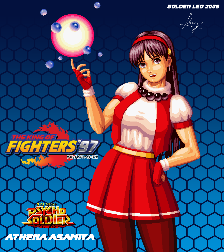Athena Asamiya 97 By Goldenleo2009 On Deviantart