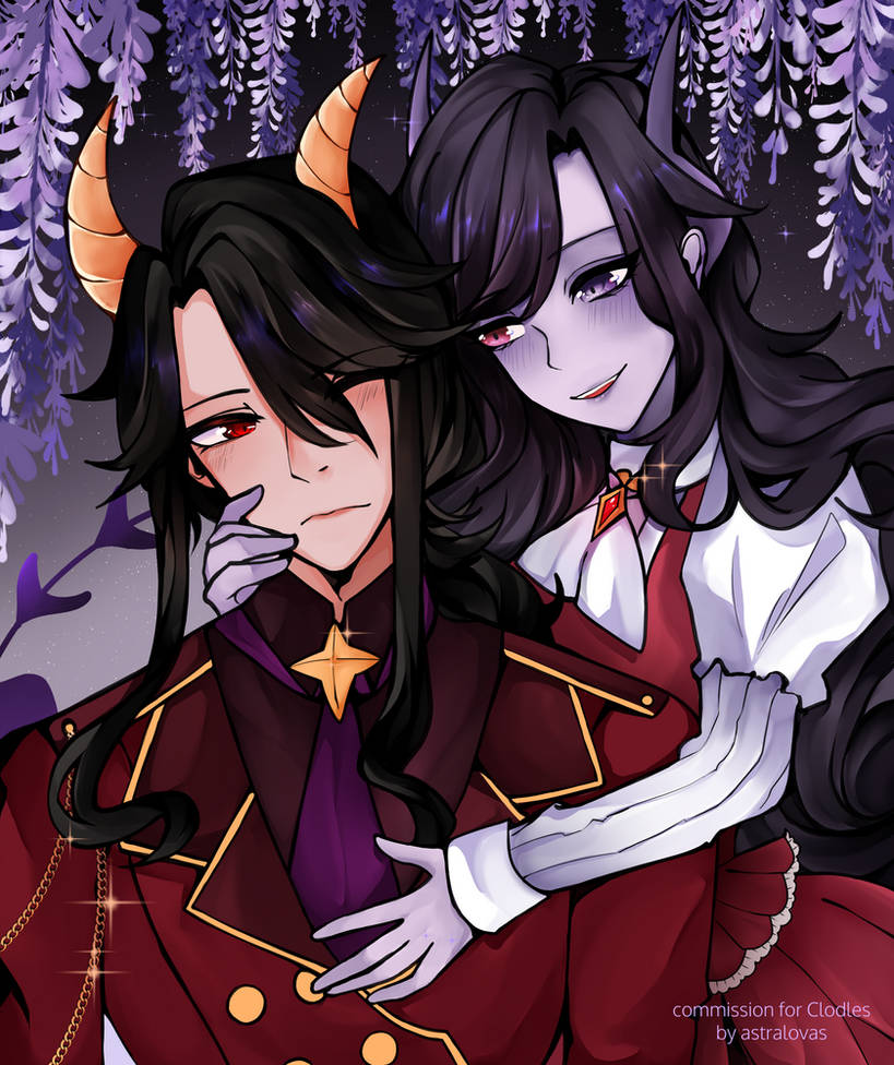 Comm Samael And Lilith By Astralovas On Deviantart