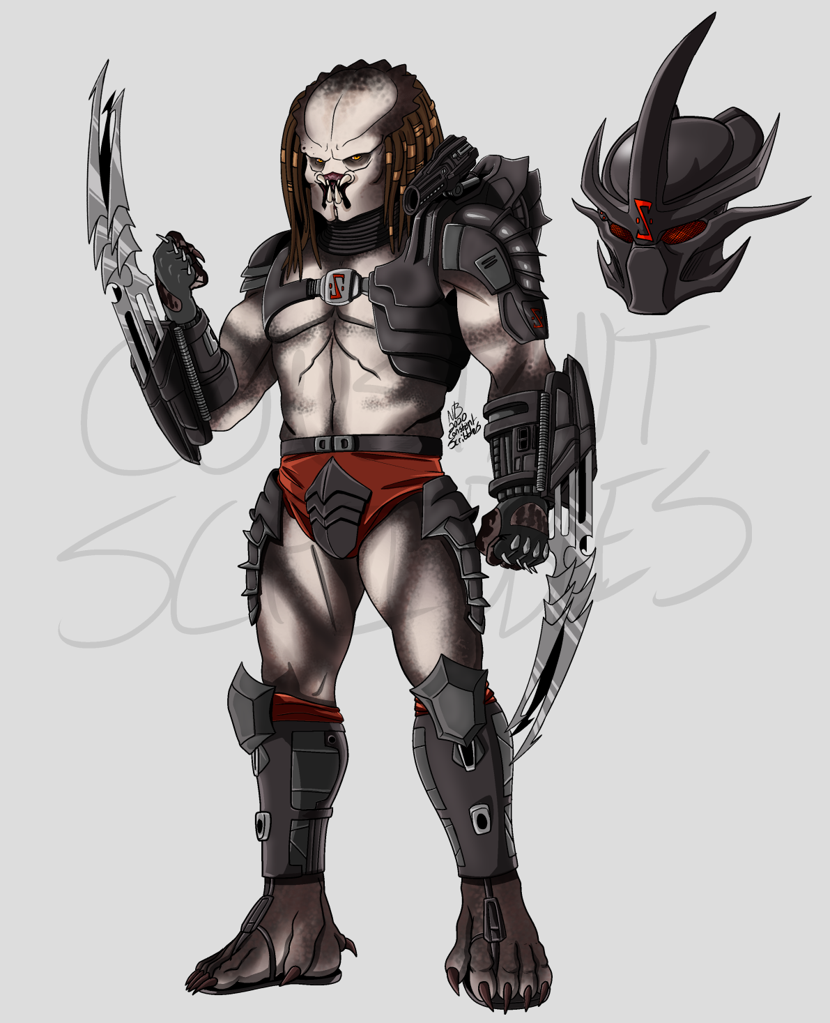 Commission - Yautja Enforcer OC by ConstantScribbles on DeviantArt Commission - Yautja Enforcer OC by ConstantScribbles on DeviantArt