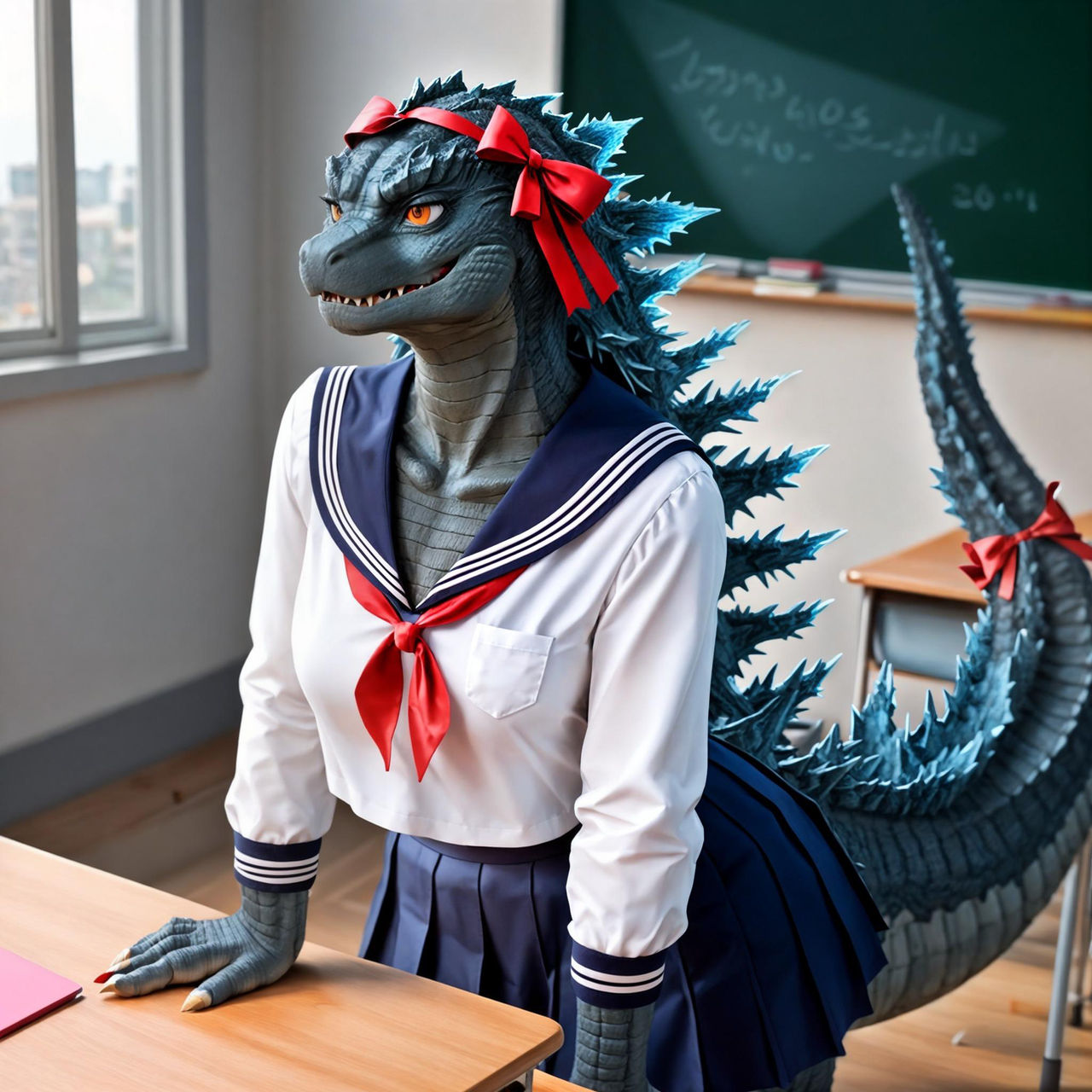 76 Girl Godzilla 1 By Wassiescientist On Deviantart