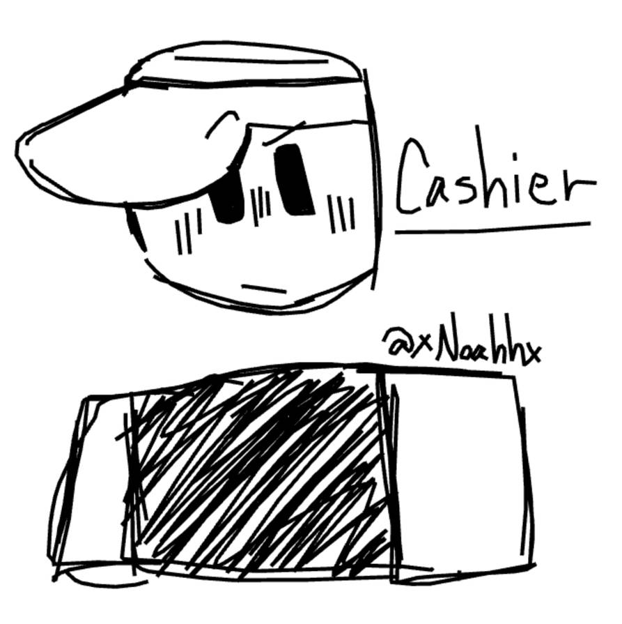 Roblox Cashier By Xnoahhx On Deviantart