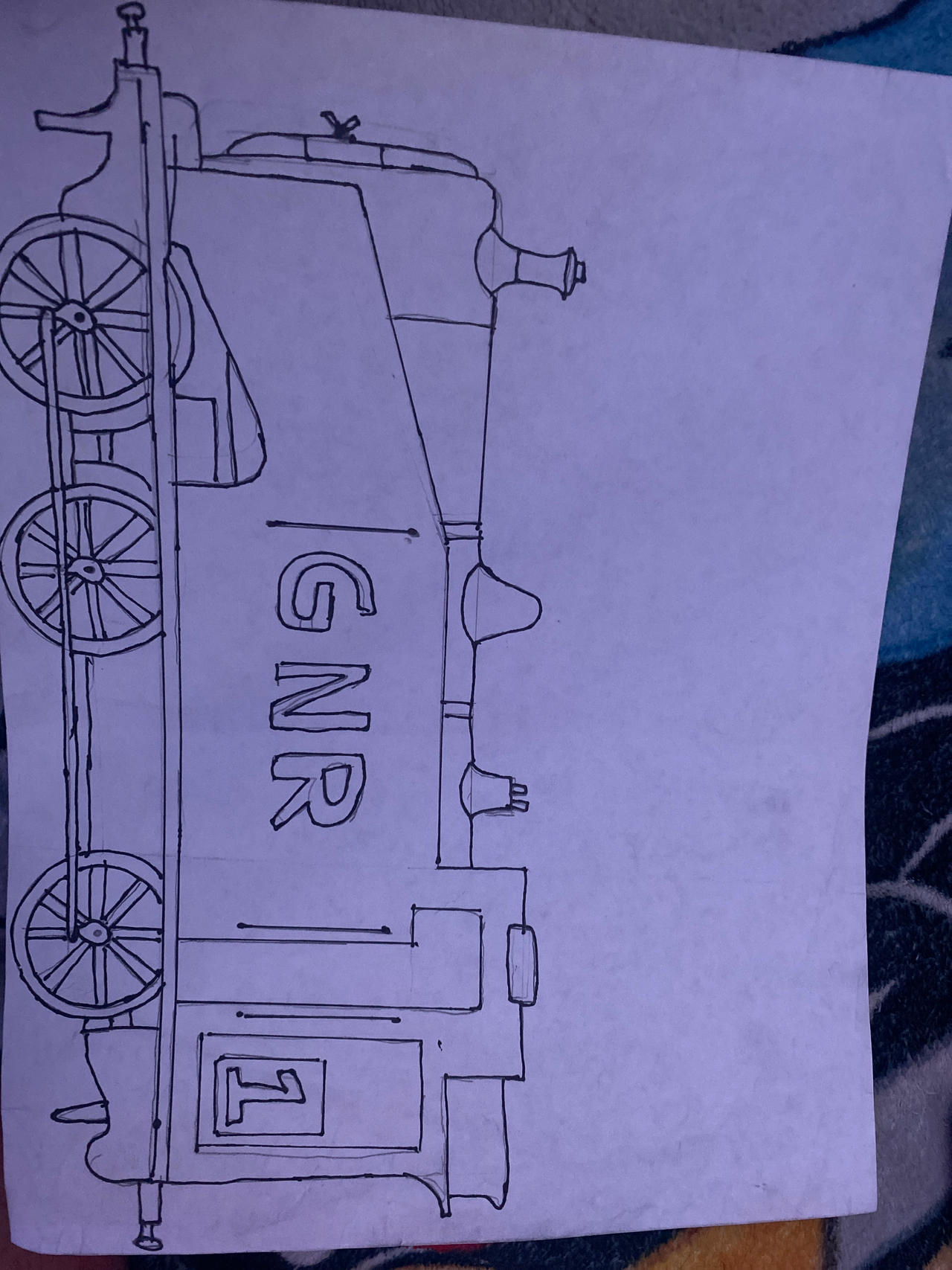 Gnr Class J23 Locomotive Sketch By Kbesore1174 On Deviantart