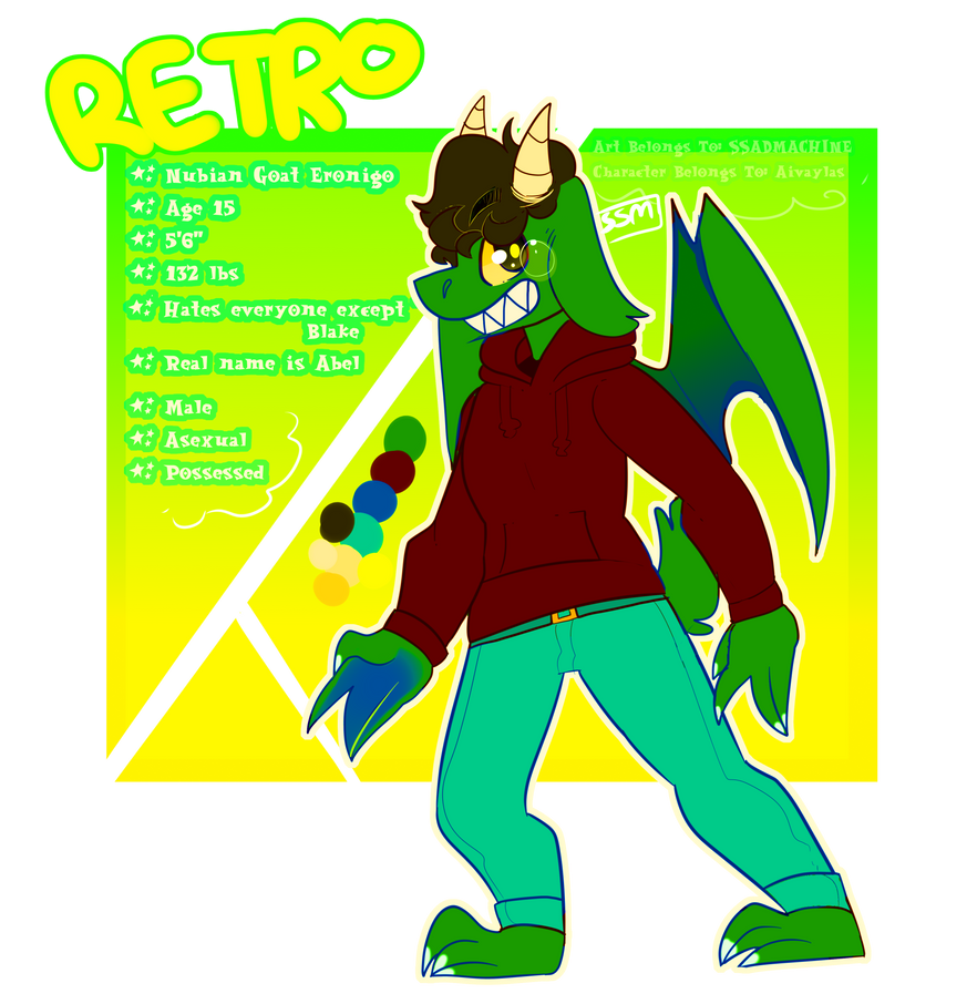 Retro Reference Sheet Commission Aivaylas By Pumpkizoid On Deviantart