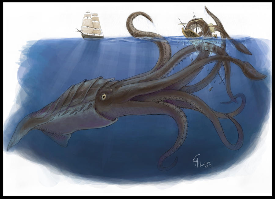 Kraken by CamusAltamirano on DeviantArt Kraken by CamusAltamirano on DeviantArt
