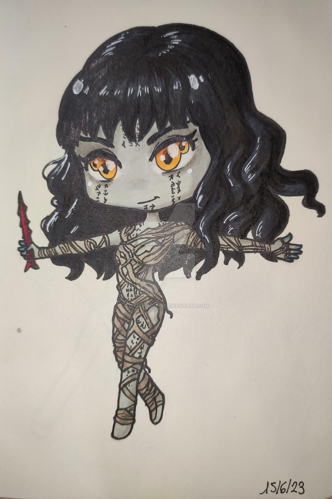 Chibi Princess Ahmanet By Littleeiko87 On Deviantart