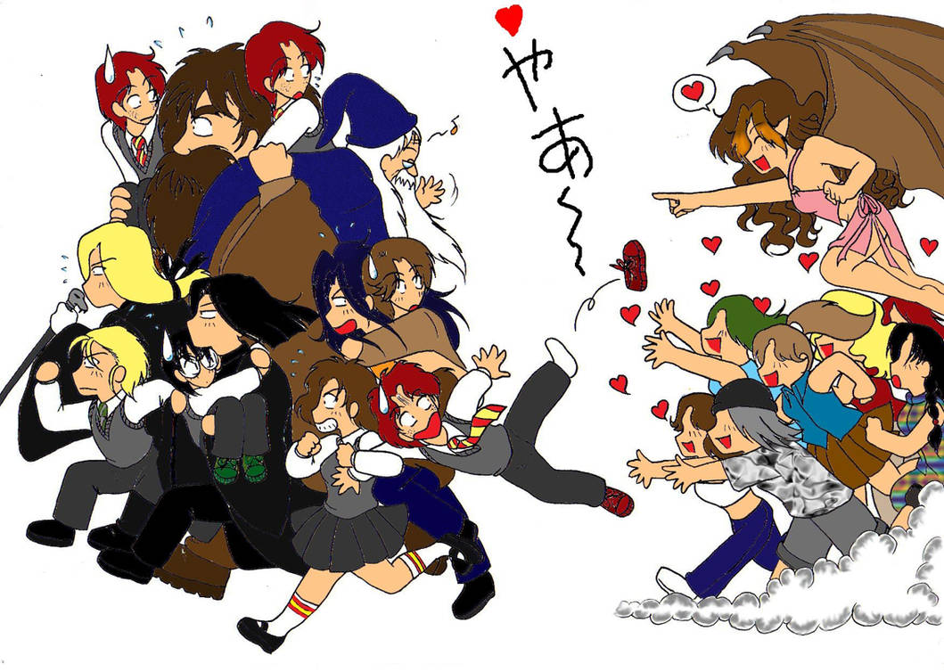 Fangirls Attack by IllusionEvenstar on DeviantArt