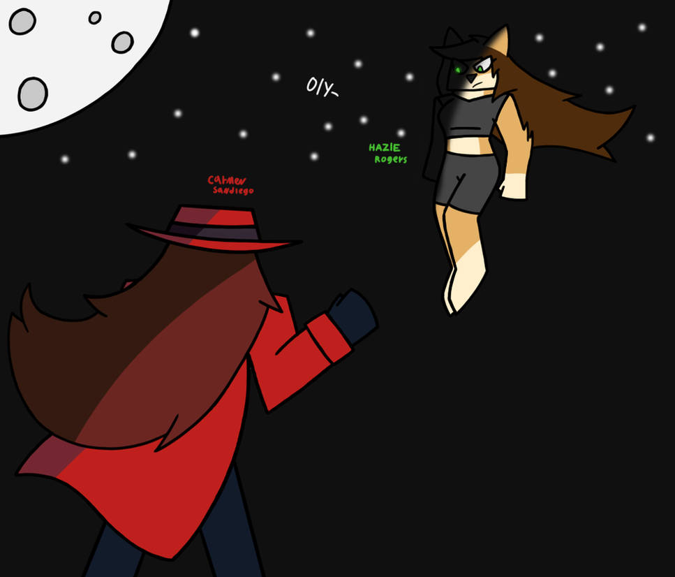 Carmen Sandiego Vs Hazle By Memedictionary On Deviantart