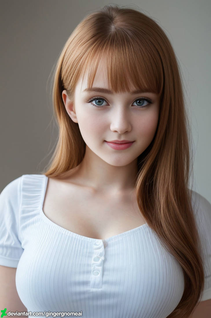 Girl By Gingergnomeai On Deviantart