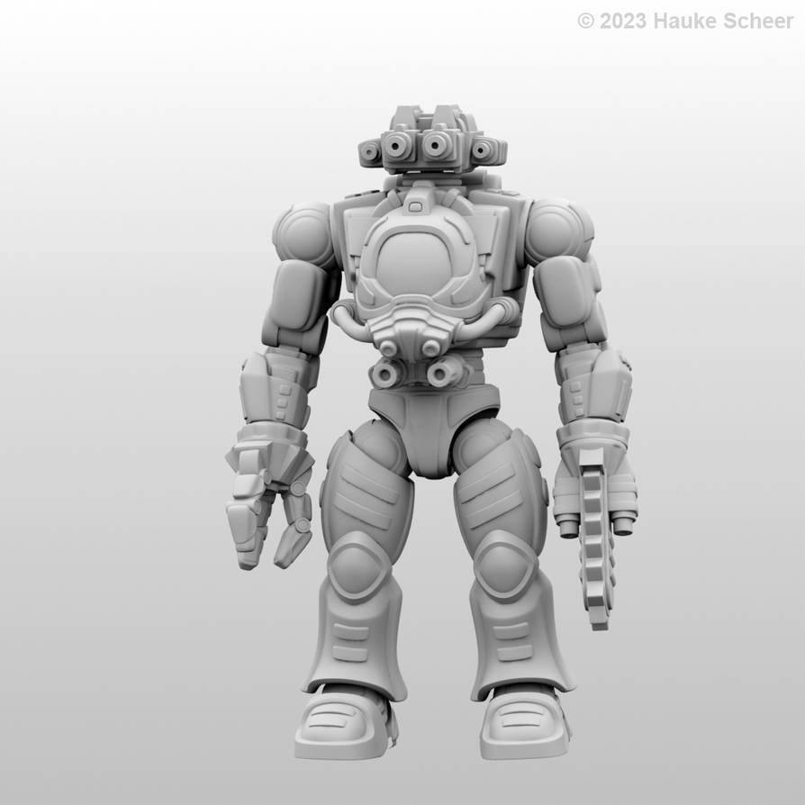 3d Printed Robot Action Figures F By Hauke3000 On Deviantart