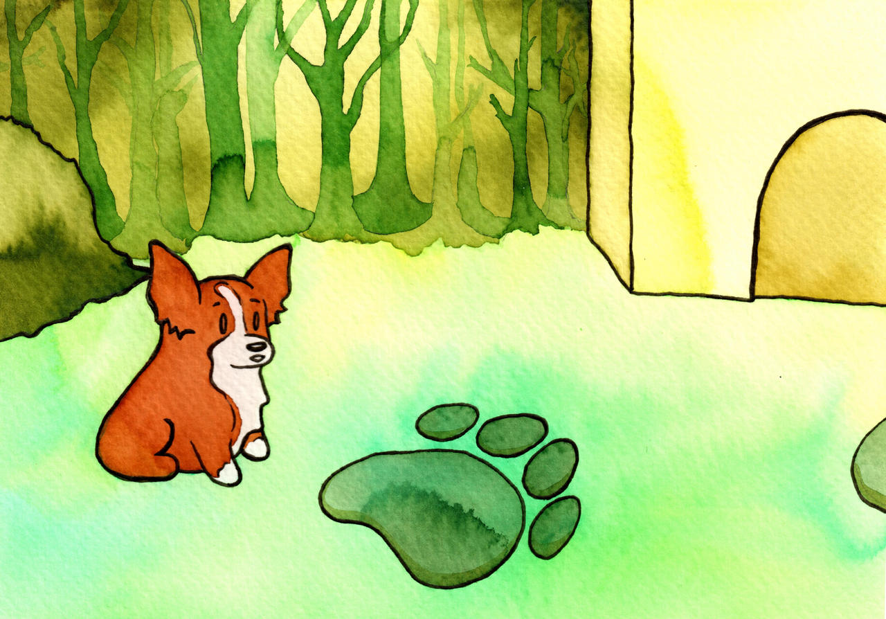 Mysterious Paw Prints by KelseyLovelle on DeviantArt Mysterious Paw Prints by KelseyLovelle on DeviantArt