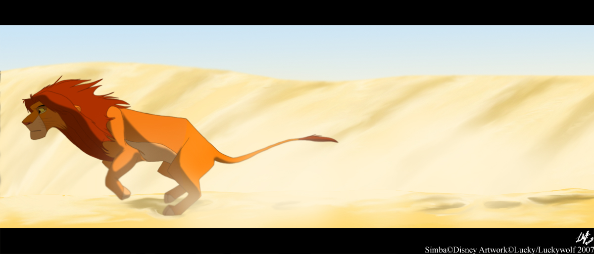 Running Across the Desert by sketchinthoughts on DeviantArt
