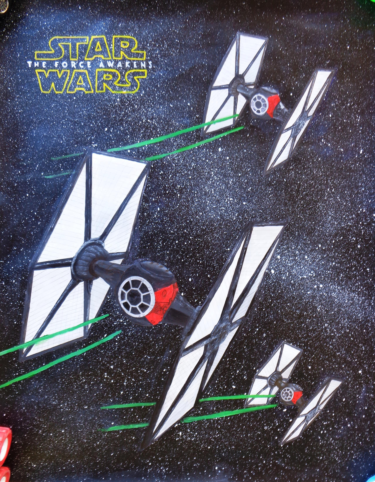 Star Wars / TIE fighter by MolyMor on DeviantArt Star Wars / TIE fighter by MolyMor on DeviantArt