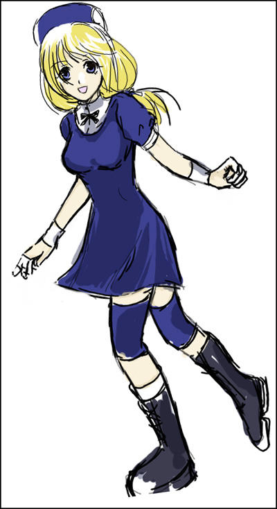 the king of fighters - hinako by mitsmits on DeviantArt