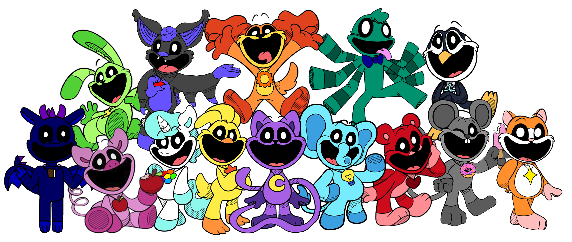 Smiling Critters by enzoaisha on DeviantArt Smiling Critters by enzoaisha on DeviantArt