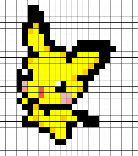 Pixel Art Pichu By Maximus237 On Deviantart