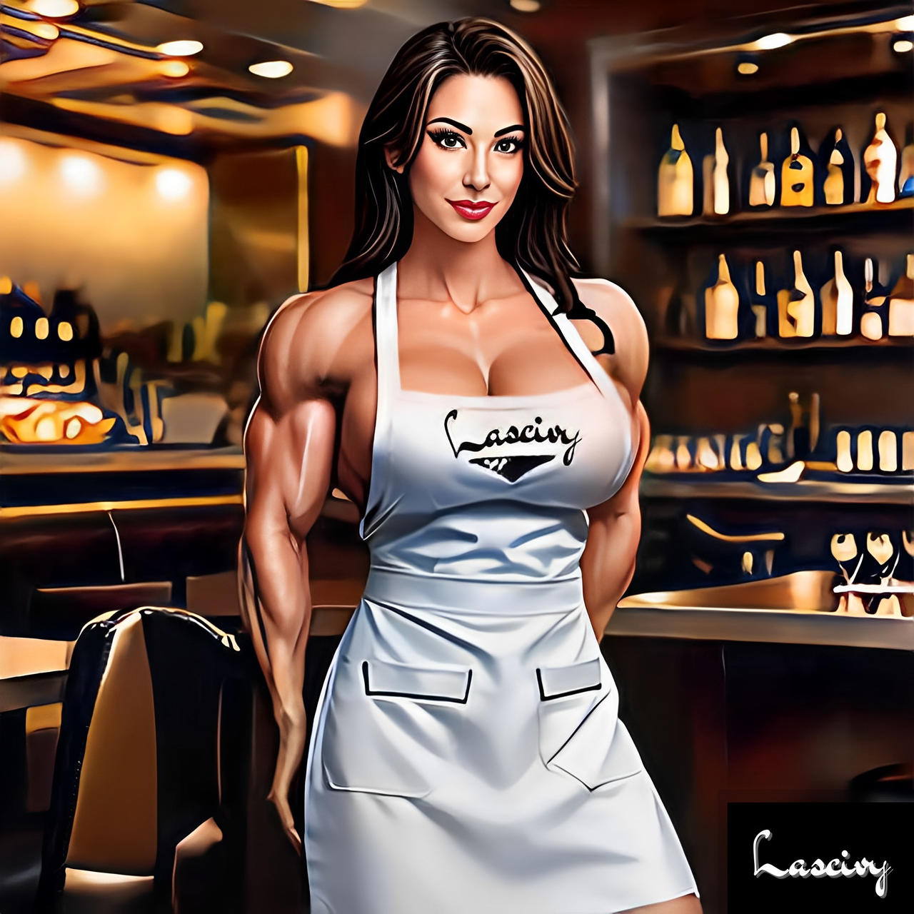Fbb Sexy Waitress By Lascivy On Deviantart