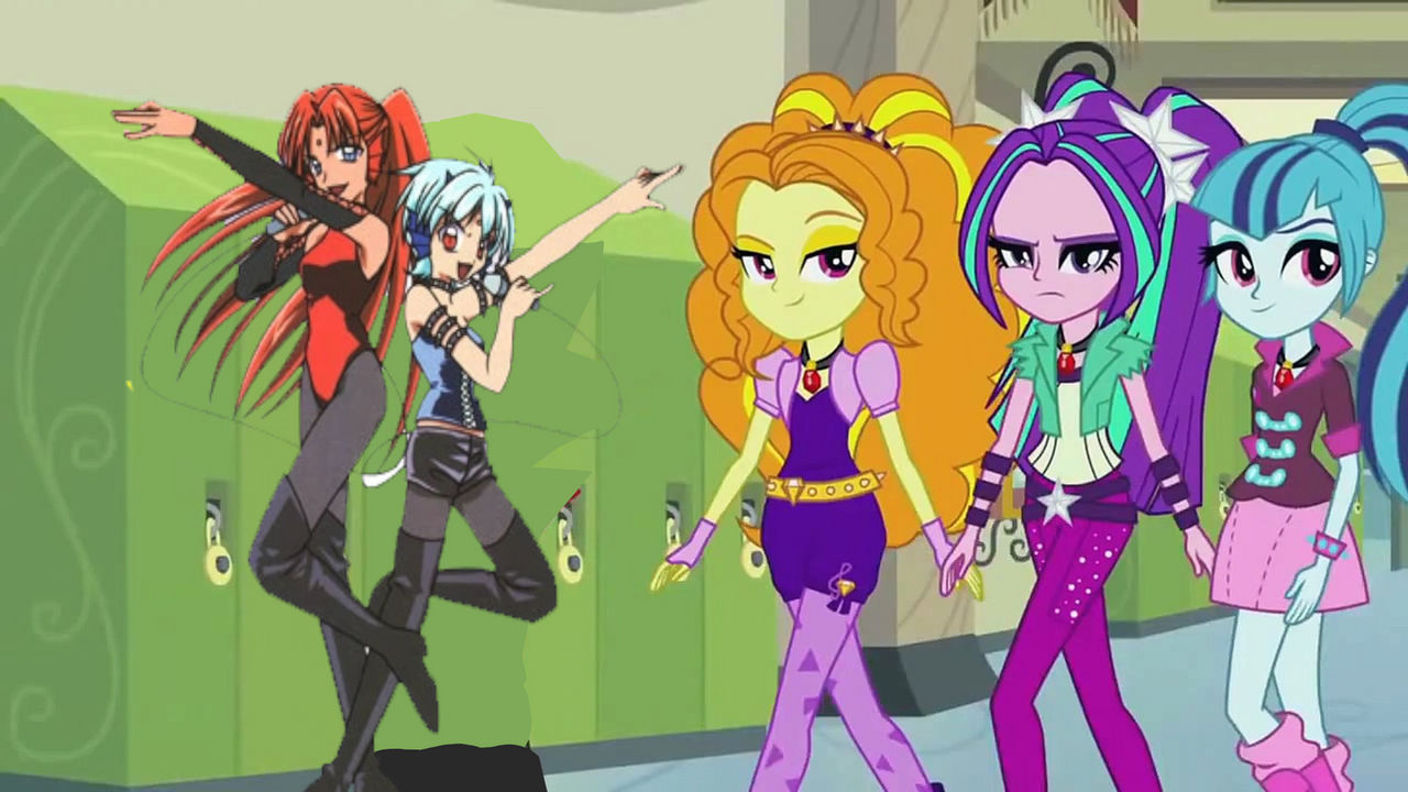 The Dazzlings Meets The Black Beauty Sisters By Thebigteamadventures On