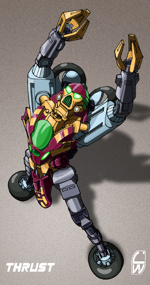 Beast Machines: Thrust by fourth-heir on DeviantArt