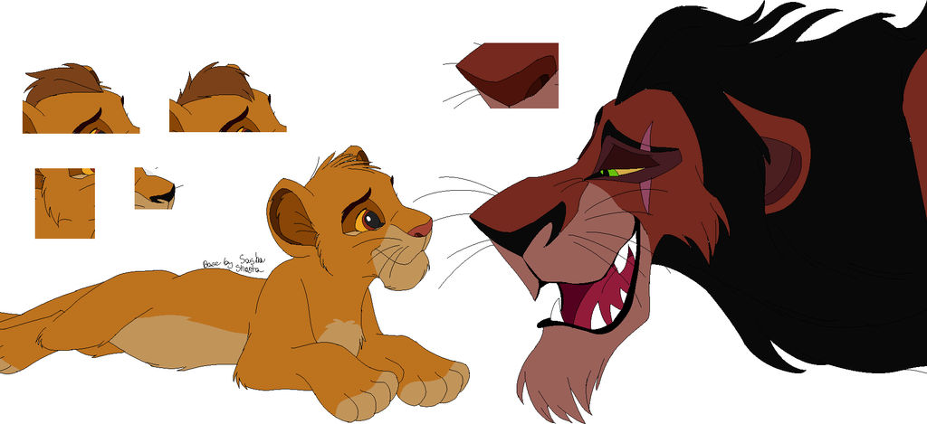 Request Tlk Base Cub Simba And Scar By Rethza On Deviantart