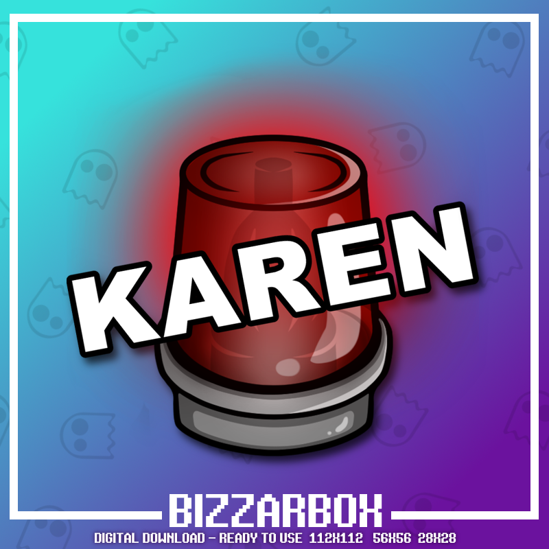 Twitch Emote: Karen Alert by BizzarBox on DeviantArt Twitch Emote: Karen Alert by BizzarBox on DeviantArt